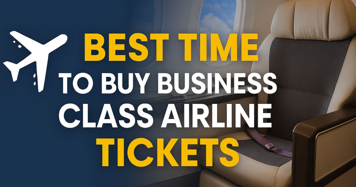 Understanding Business Class Ticket Pricing: Timing Matters